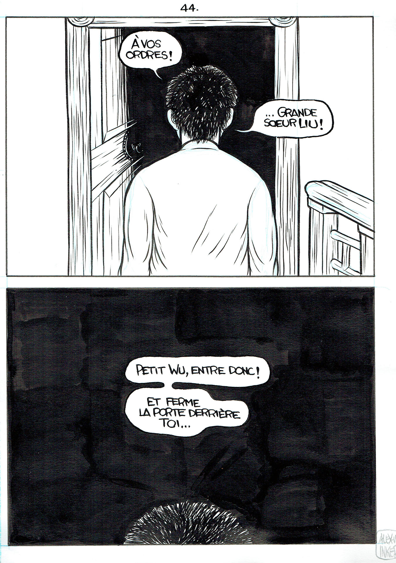 Alex W. INKER - Serve the people - Page 44 - Galerie de la Bande Dessinee