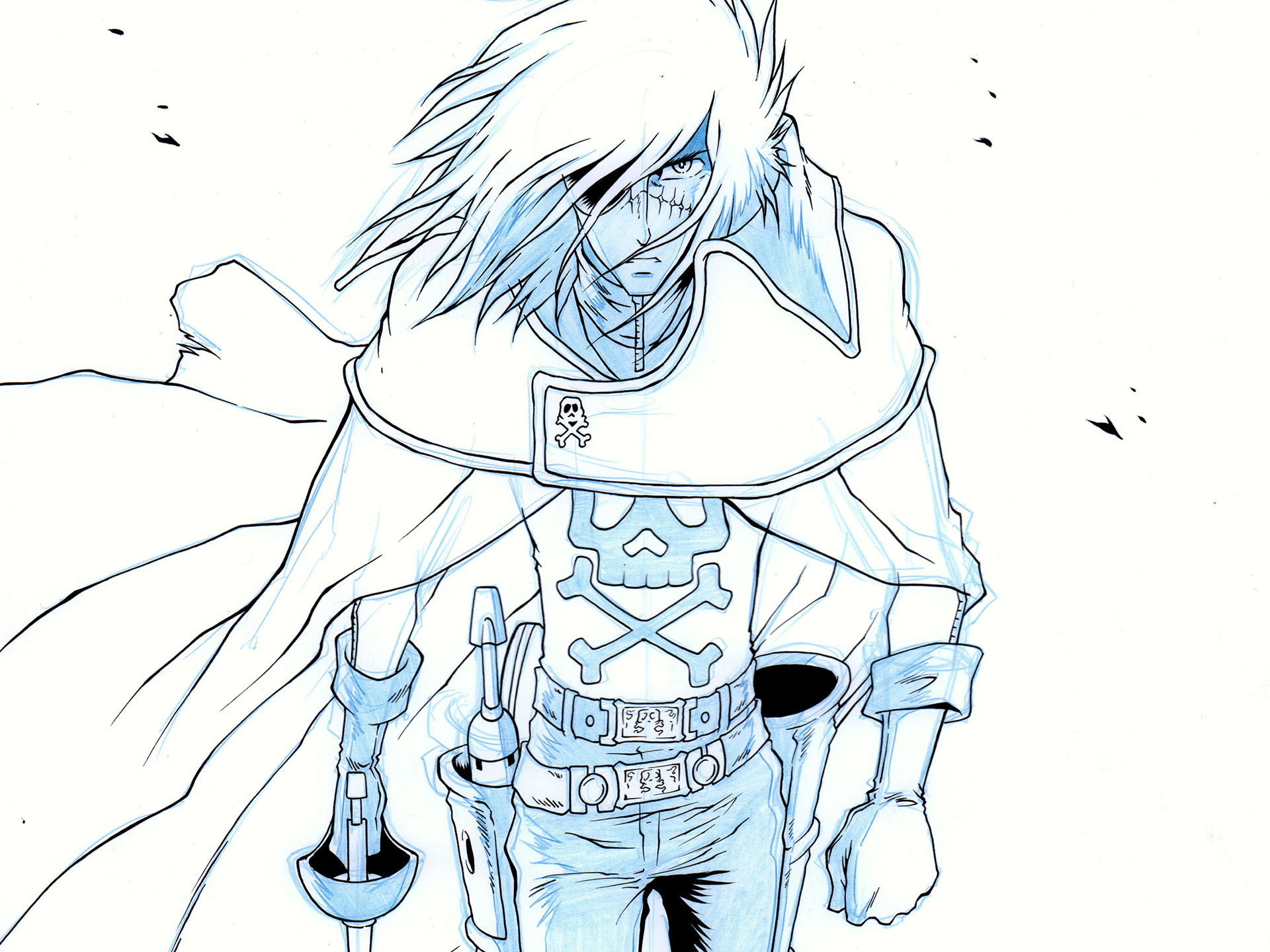 Capitaine Albator - Mémoires de l'Arcadia - La Galerie de la Bande Dessinée