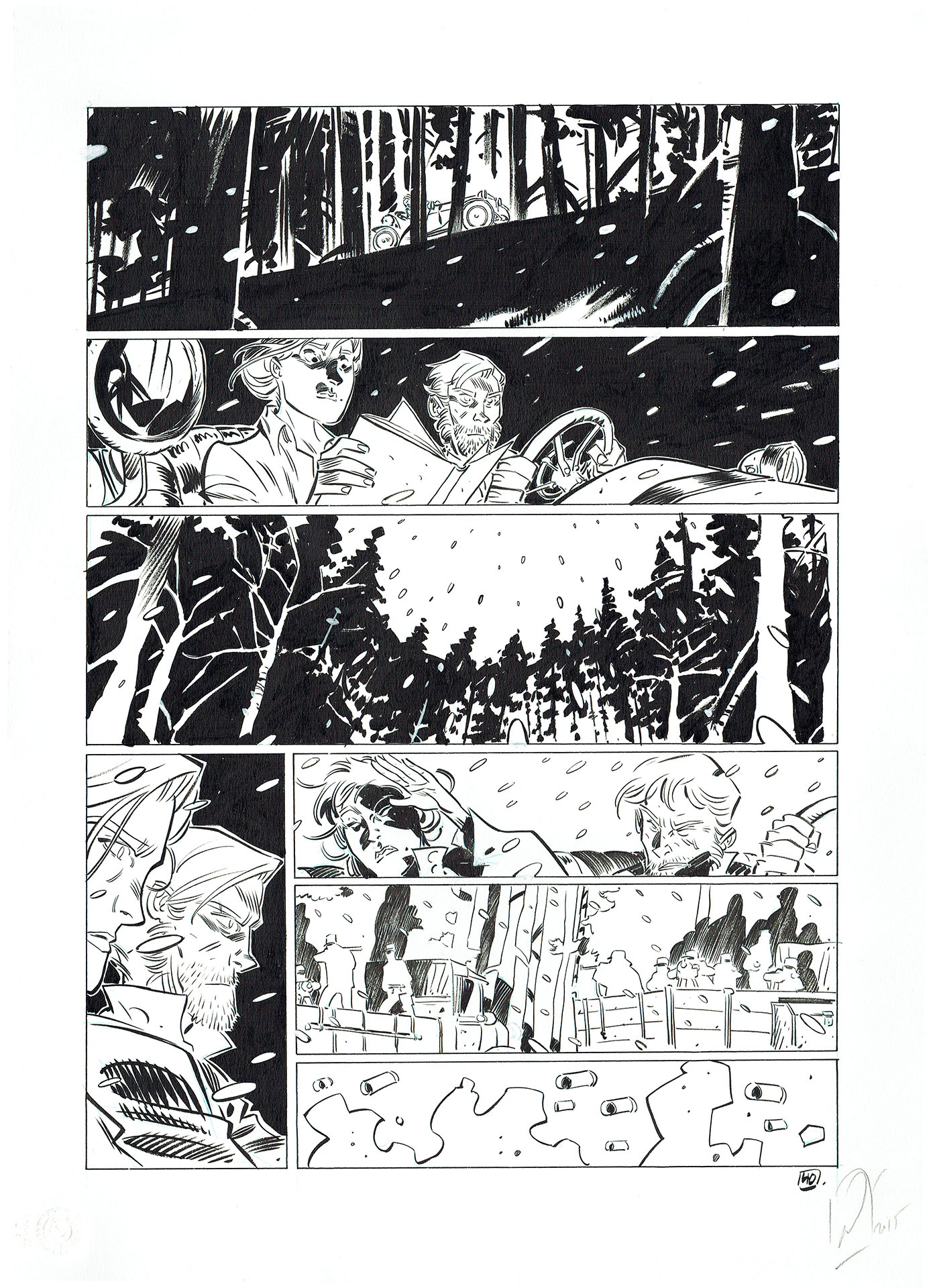 Pierre ALARY - Silas Corey - Issue 4 - Page 40 - Galerie de la Bande ...
