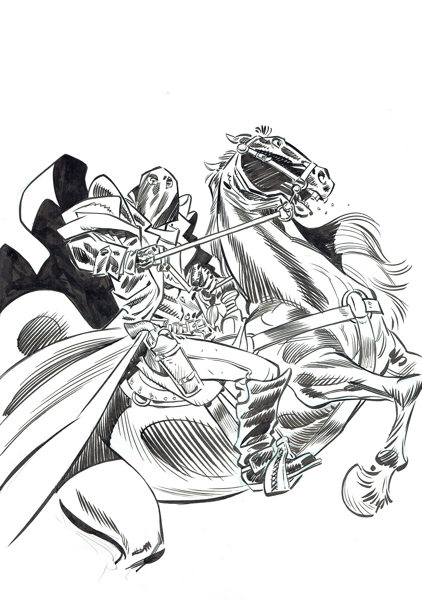 Pierre ALARY - Don Vega (Zorro) - Couverture - L'immanquable n°117 ...