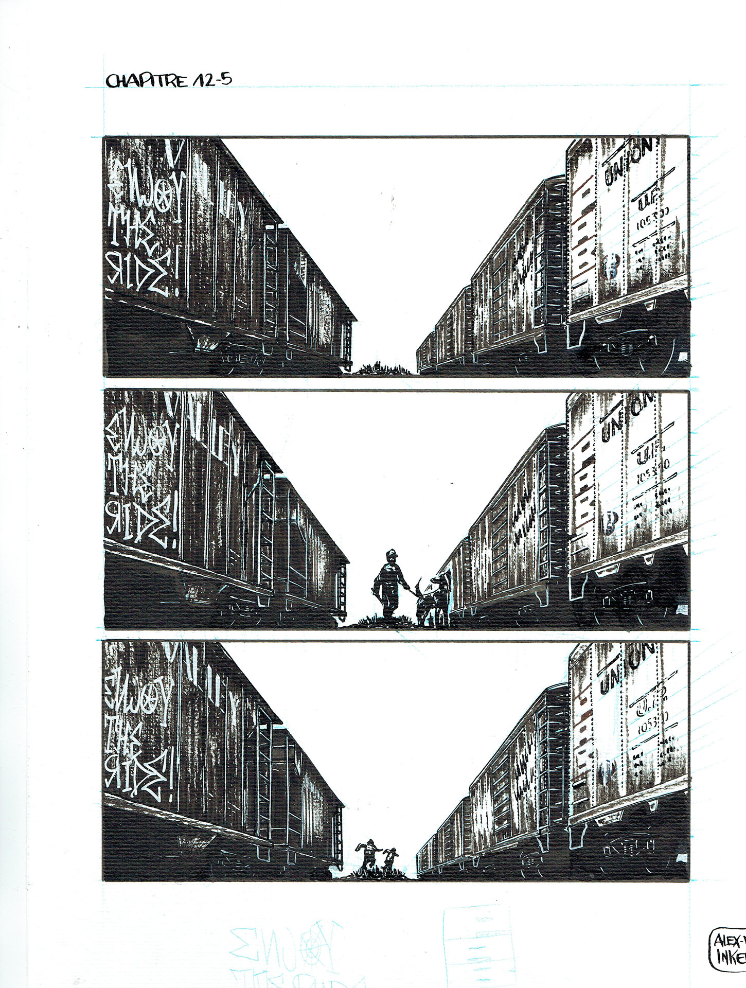 Alex W. INKER - Colorado train - Page 125 - La Galerie de la Bande Dessinée