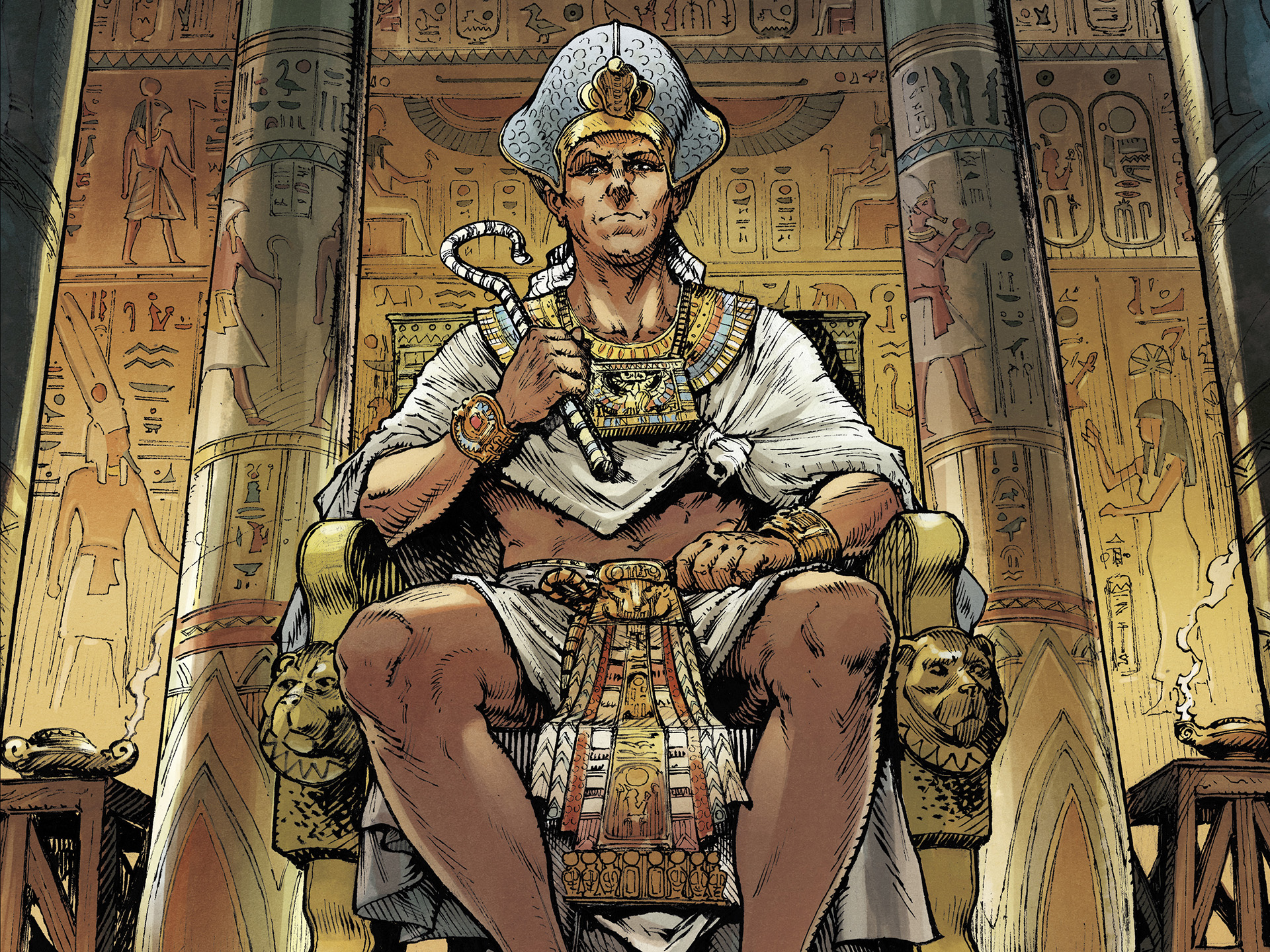 Comic Art Show : Ramesses II - Galerie de la Bande Dessinee
