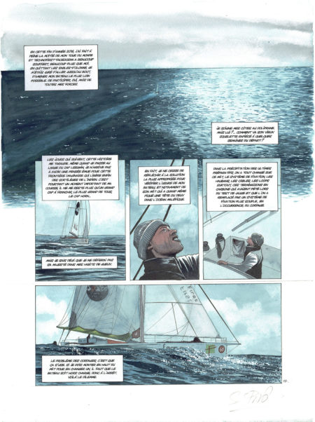 Comic Art show : Alone at sea - Galerie de la Bande Dessinee