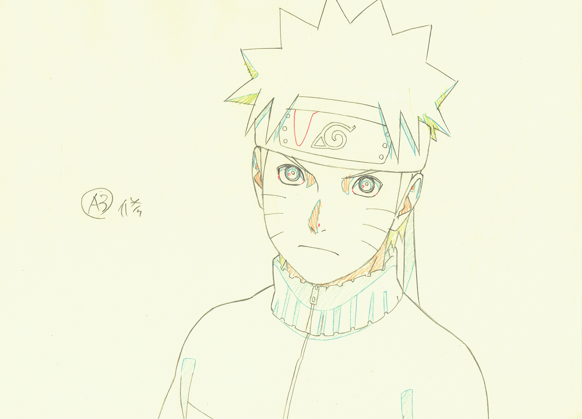 how to draw naruto from shippuden