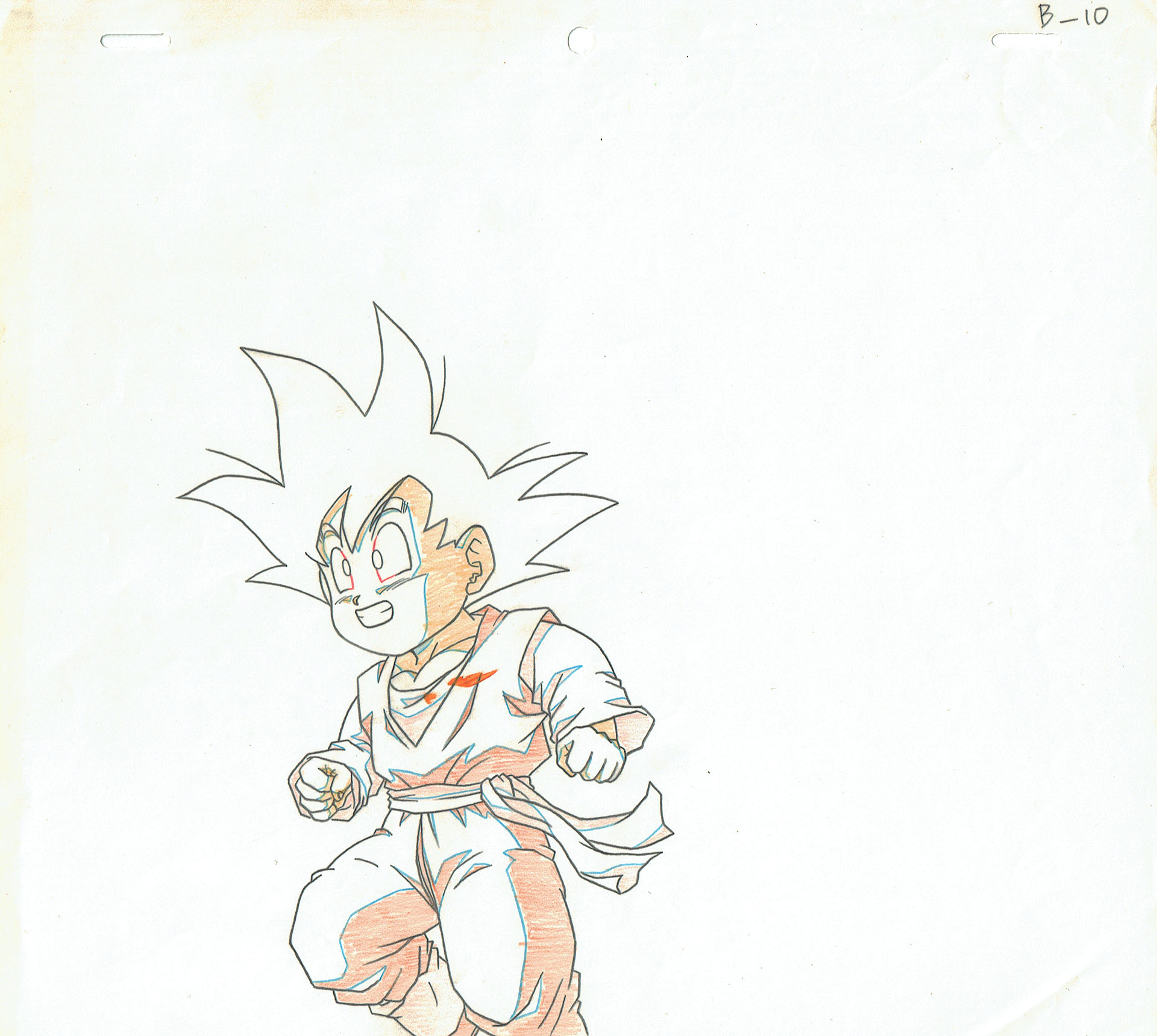 TORIYAMA Akira - DRAGON BALL - 3275 - Dragon Ball Z - Son Goten - Douga ...