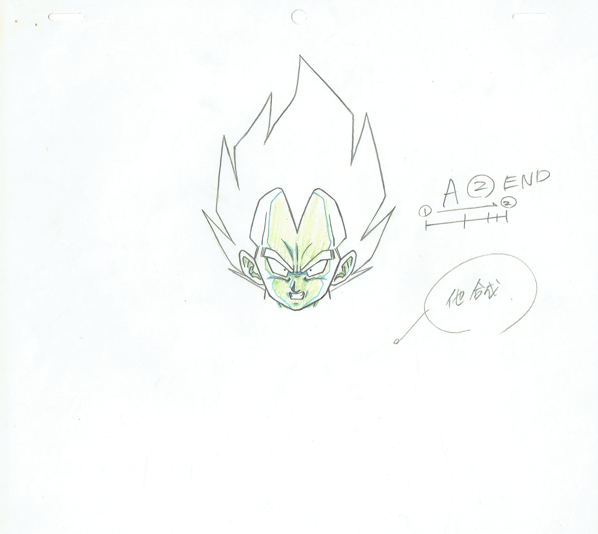 how to draw dragon ball z vegeta