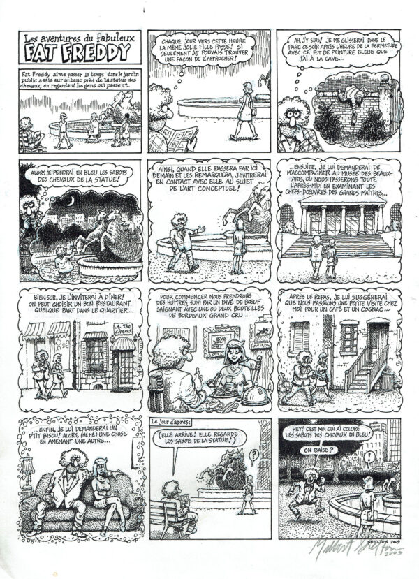 Gilbert SHELTON - The Freak Brothers - Fat Freddy - Les sabots des ...