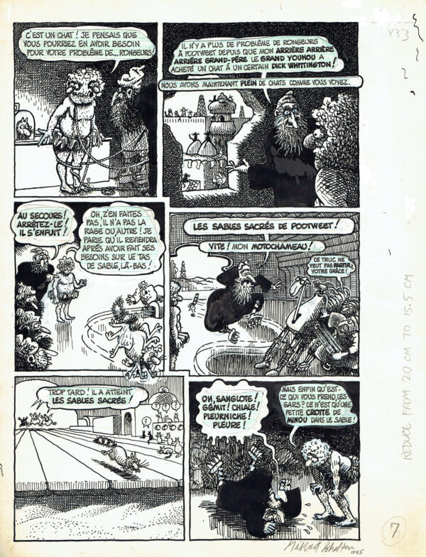 Gilbert SHELTON - The Freak Brothers - Fat Freddy - The sacred sands of ...