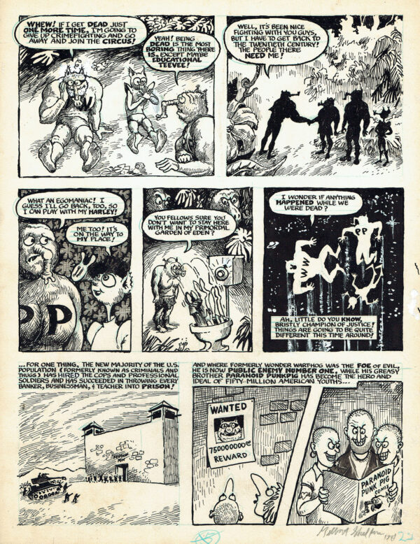 Gilbert SHELTON - Wonder Wart-Hog in the Battle of the Titans - Page ...